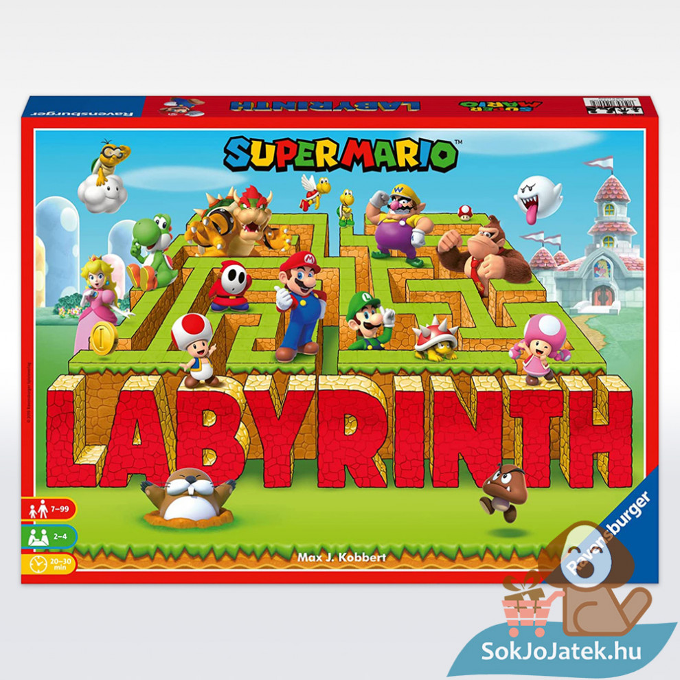Super Mario: A Labirintus társasjáték (Ravensburger) | Sokjojatek.hu ...
