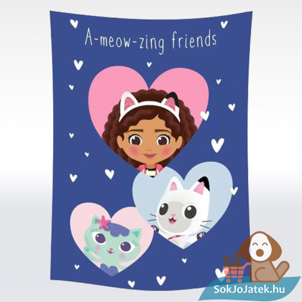 Gabi babaháza: Gabby, Pandi és Szirénke mintás A-meow-zing friends ...